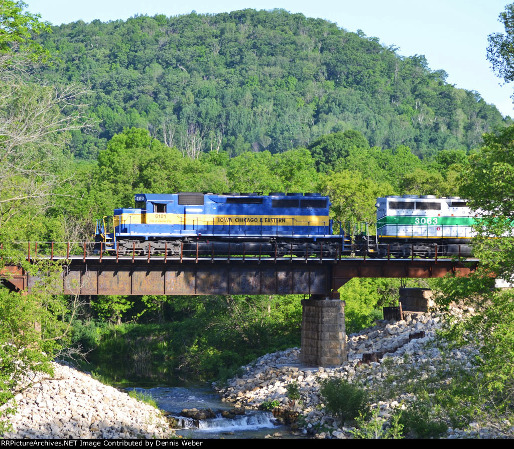 ICE 6101, DM&E's Waseca Sub.